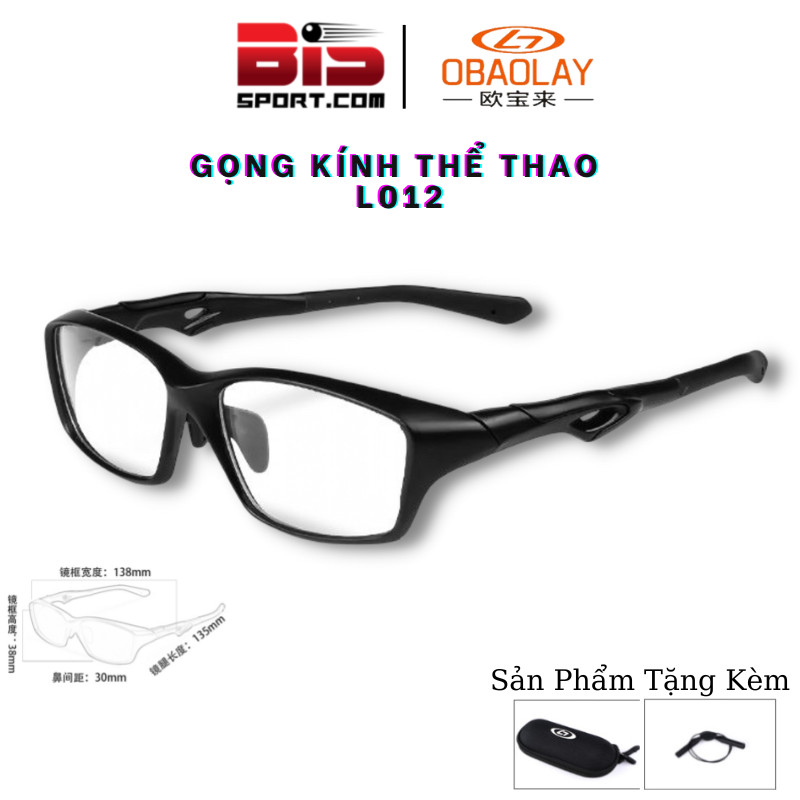 Gọng Kính Thẻ Thao OBAOLAY L102 Đen Full Chính Hãng - Gọng Cứng Cáp ...