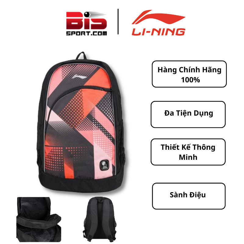 Balo Bóng Bàn/Cầu Lông Hàng Chính Hãng Lining - Đầy Cá Tính - Đa Tiện Dụng