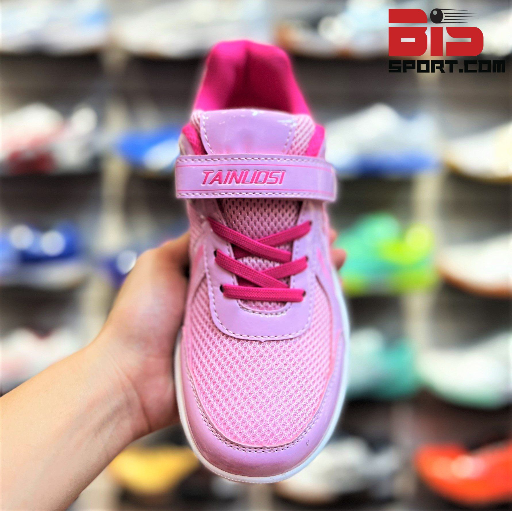 Giày Bóng Bàn Trẻ Em Tainuosi TNS Cao Cấp Chính Hãng - Hồng Baby - Hỗ ...