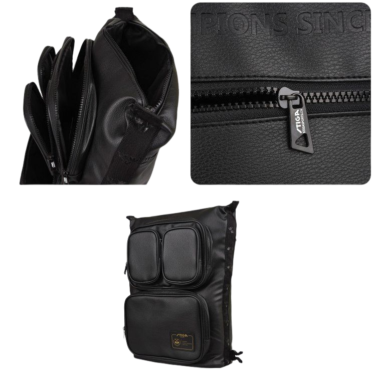 Balo Bóng Bàn STIGA Hàng Chính Hãng Của Thụy Điển - Loại Da Bò Cao Cấp