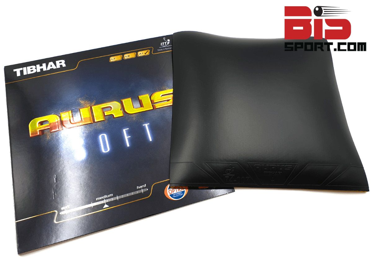 Mặt Vợt Bóng Bàn Châu Âu Ổn Định, Cảm Giác - Tibhar Aurus Soft
