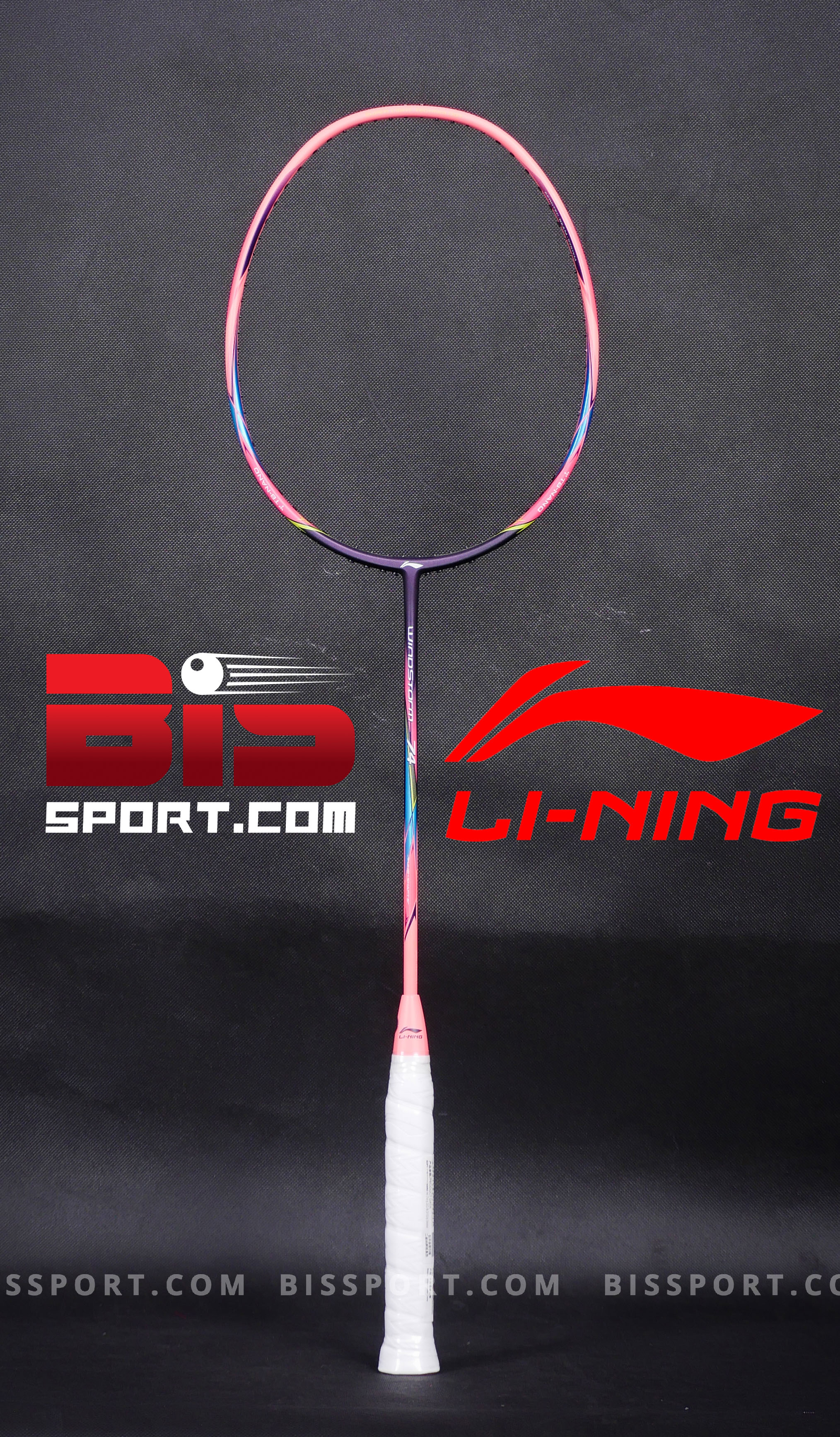 Vợt Cầu Lông Lining Windstorm 74 Chính Hãng - Hồng Baby - Thanh Thoát ...