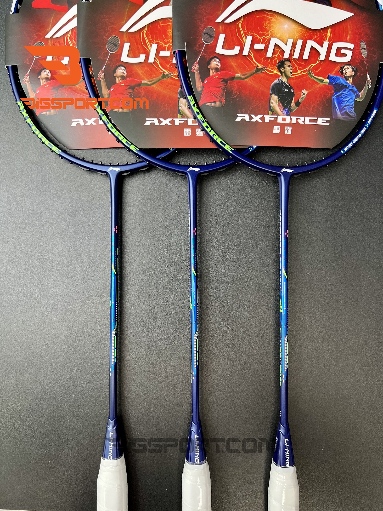 Vợt Cầu Lông Lining Axforce Cannon Pro Chính Hãng - Màu Xanh Nhám ...