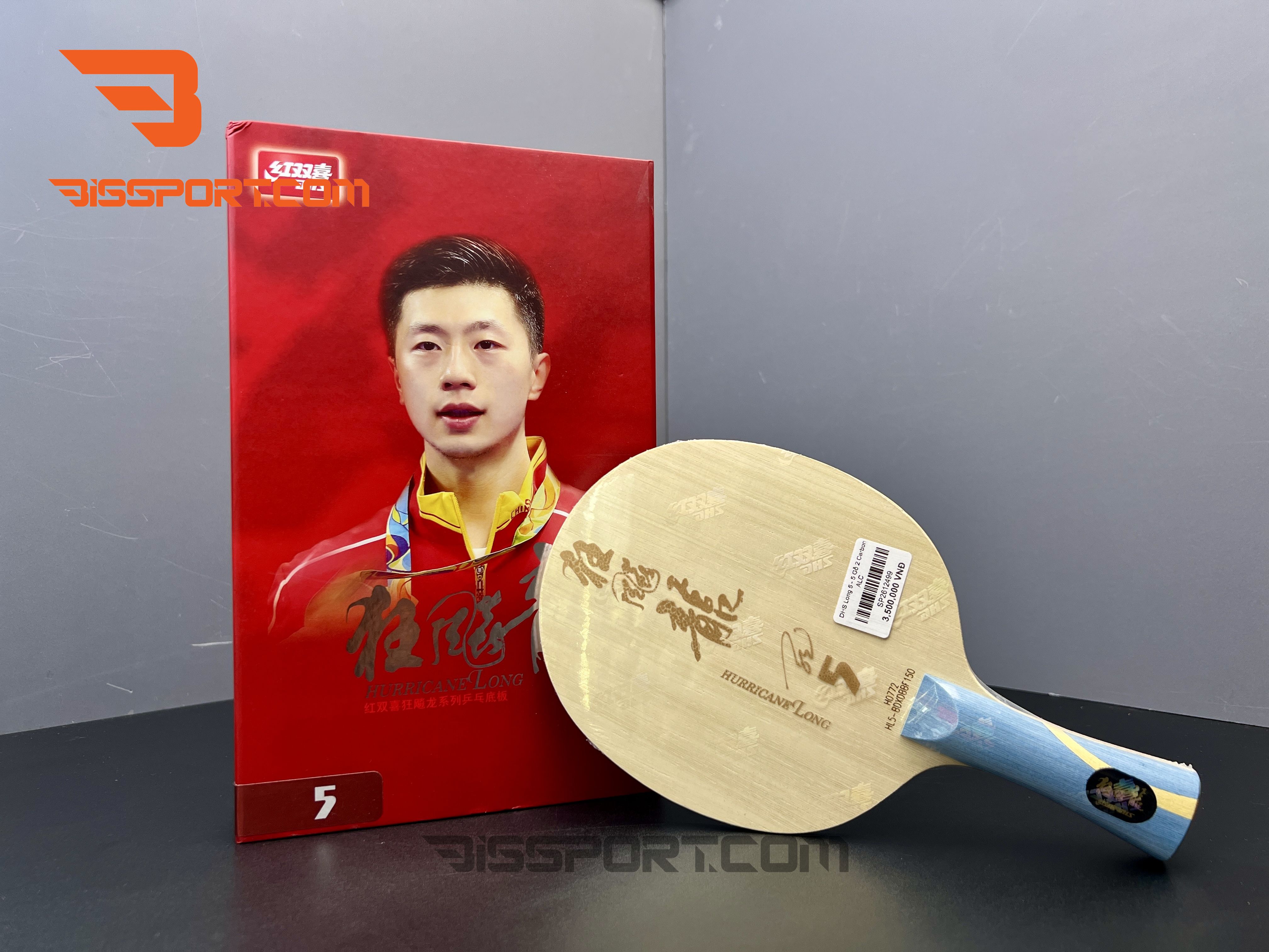 Vợt Bóng Bàn DHS LONG 5 Chính Hãng - 5 Lớp Gỗ Koto + 2 lớp Arylate ...