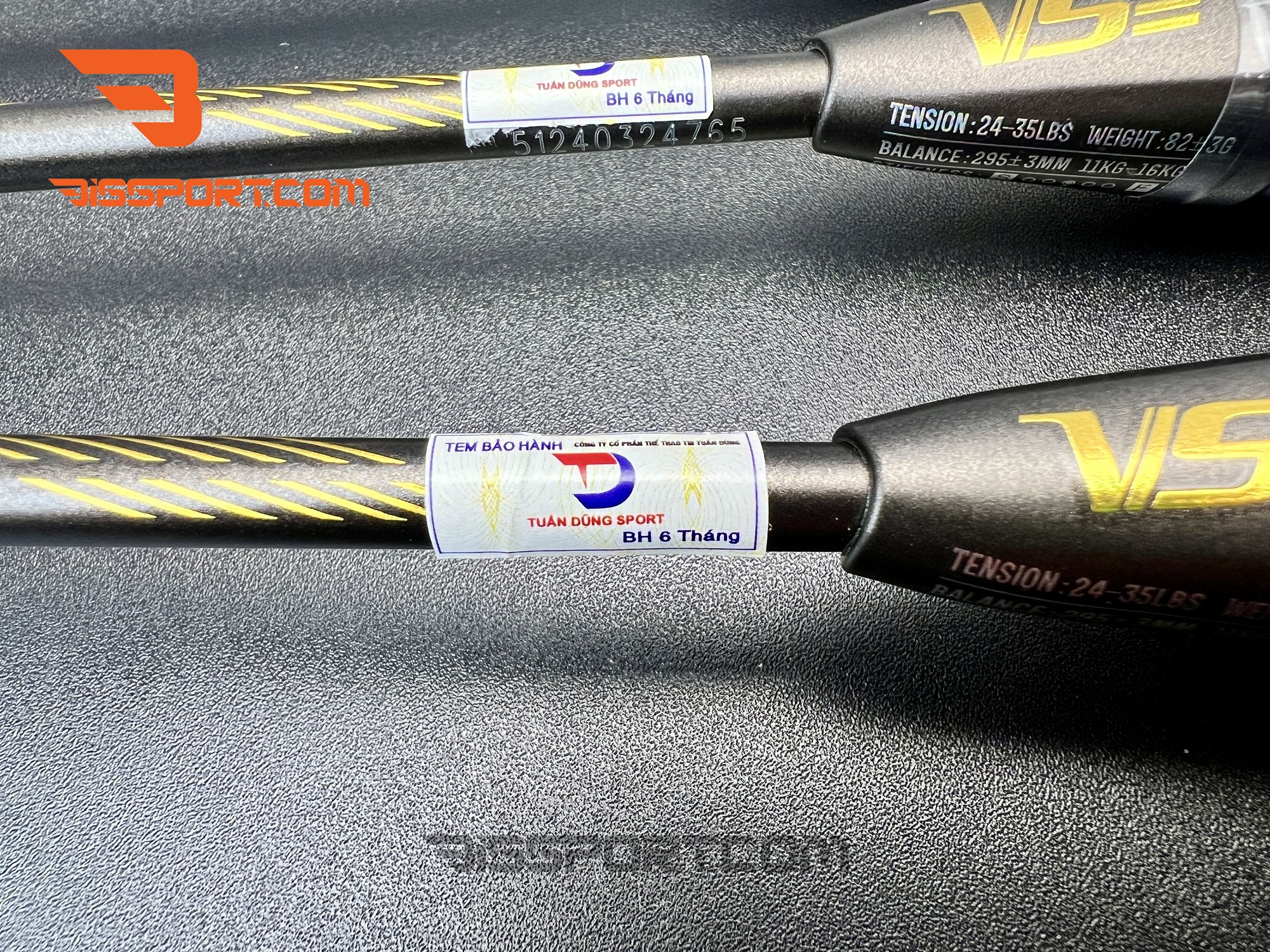 Vợt Cầu Lông VS Titan 1000 Chính Hãng - Màu Trắng - Cân Bằng - Căng ...