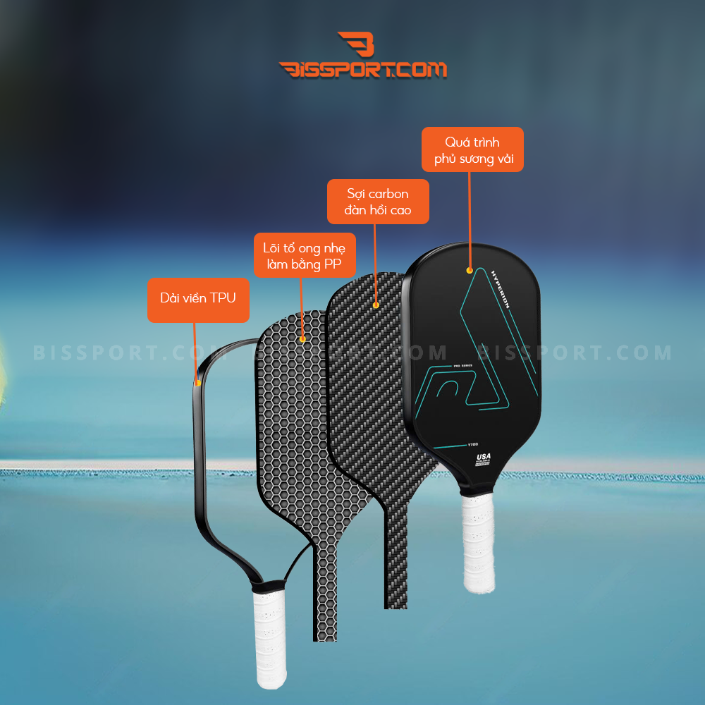 Vợt Pickleball Weierfu Cross T700 Pro 16mm Chính Hãng - Cao Cấp - Giá ...