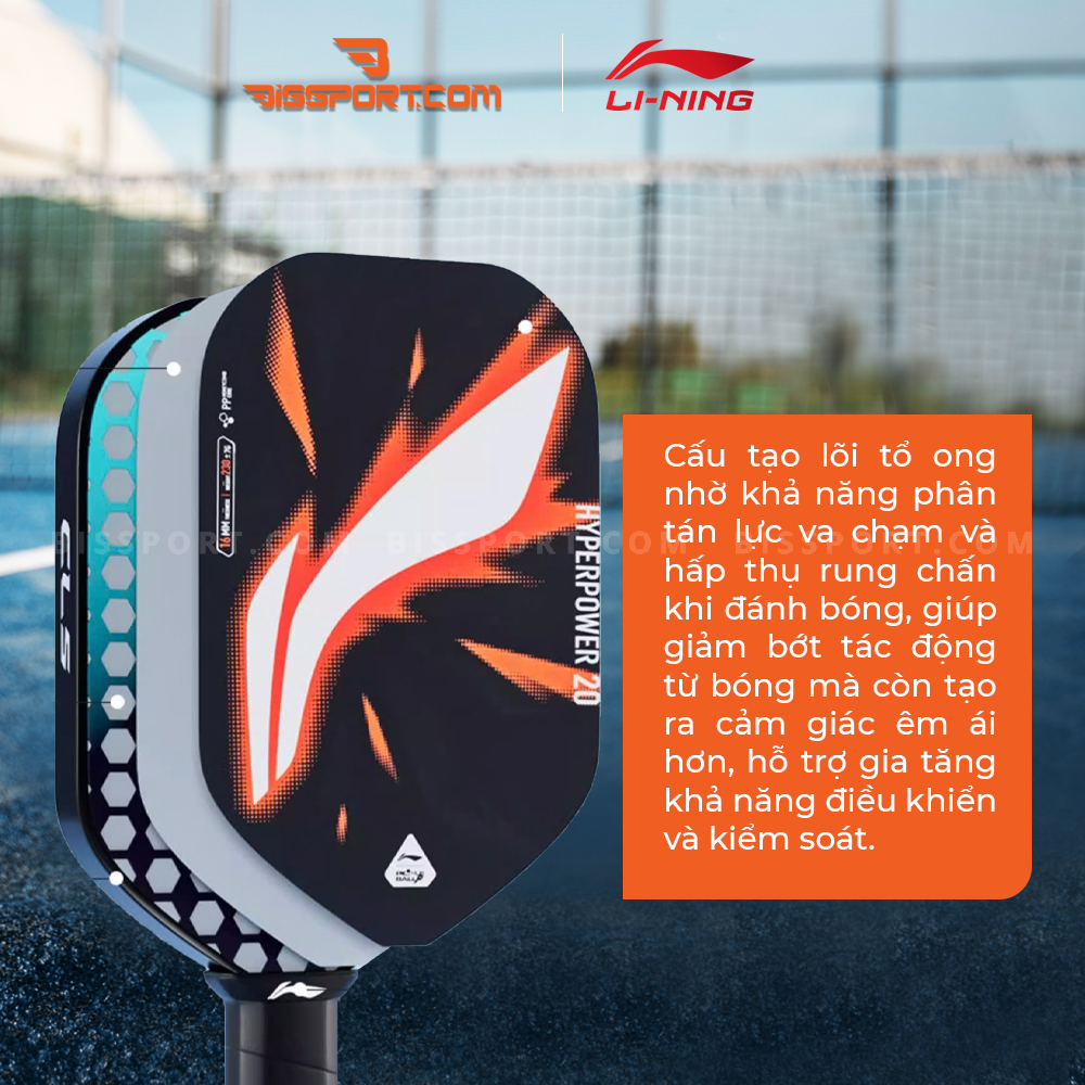 Vợt Pickleball Lining Hyperpower 20 (13mm) Chính Hãng - Màu Xanh Hồng ...