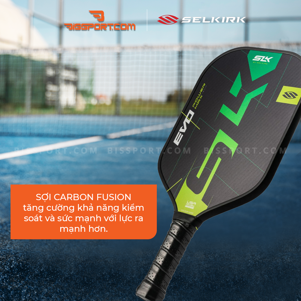 Vợt Pickleball SLK EVO Power Max - Xanh Lá - Sức Mạnh Vượt Trội - Thiết ...