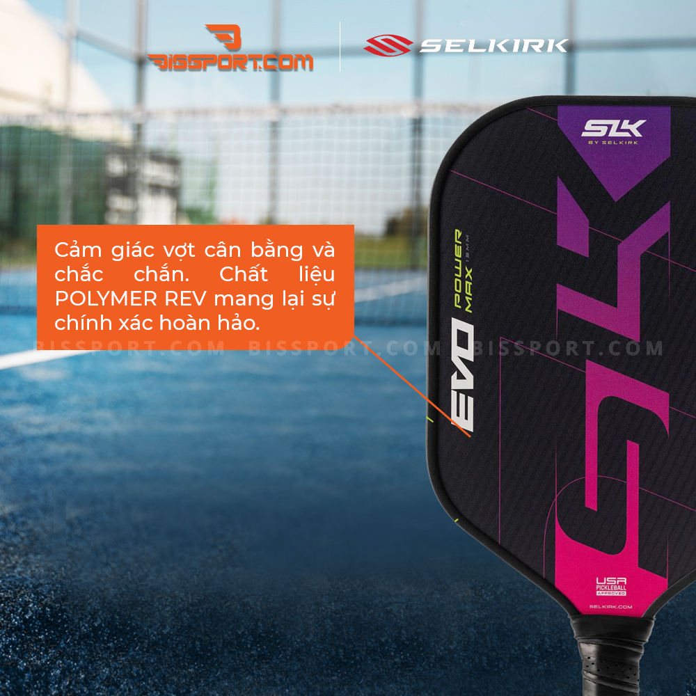 Vợt Pickleball SLK EVO Power Max - Xanh Lá - Sức Mạnh Vượt Trội - Thiết ...