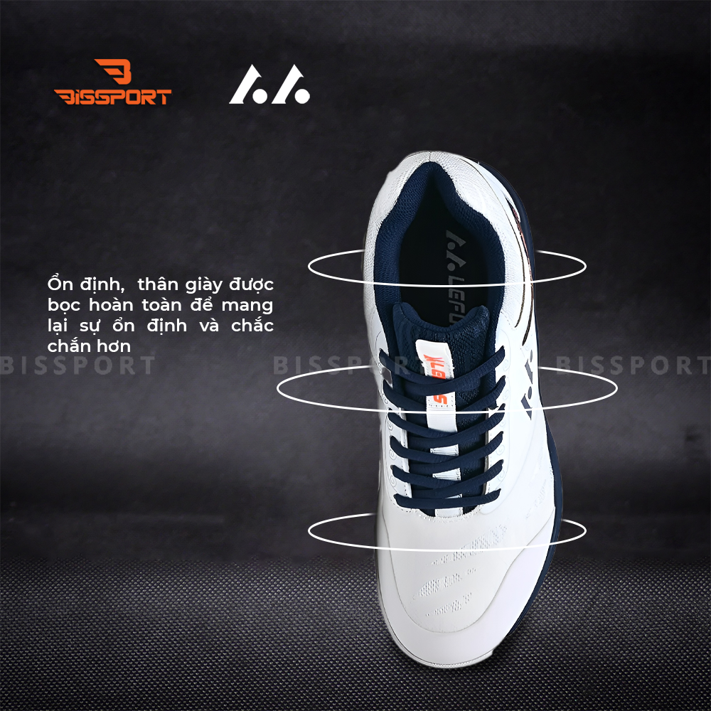 Giày Cầu Lông Lefus Chính Hãng L019 Trắng Full - Thiết Kế Nhẹ Nhàng ...