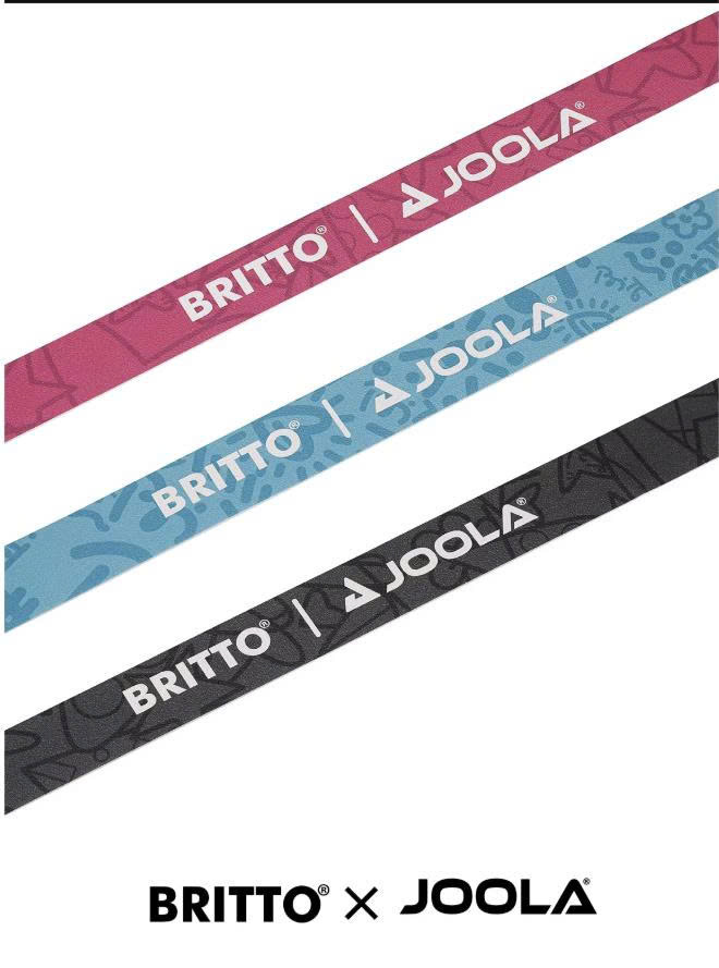 Set 3 Viền Bảo Vệ Cạnh Vợt Pickleball JOOLA x BRITTO (16MM*800MM) Chính ...